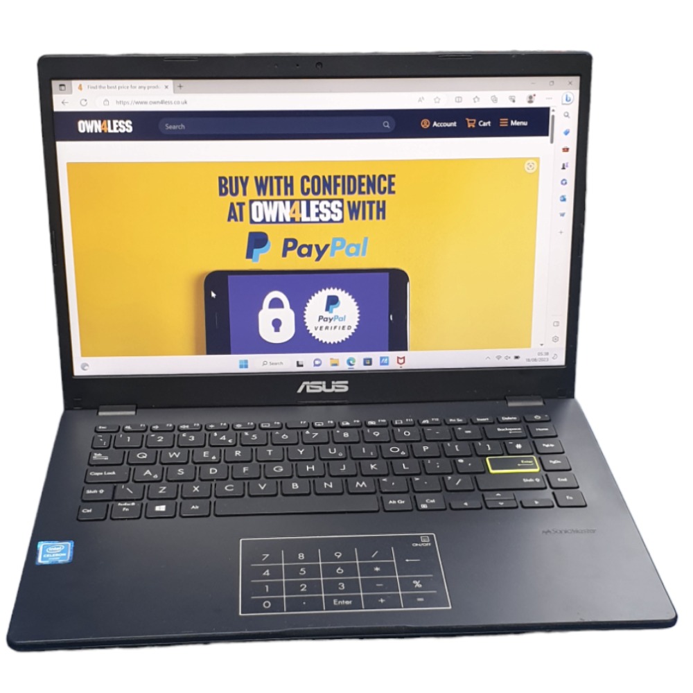 Pre-owned Asus Vivobook L410M 14" Laptop - 64GB HDD 4GB RAM - Own4Less